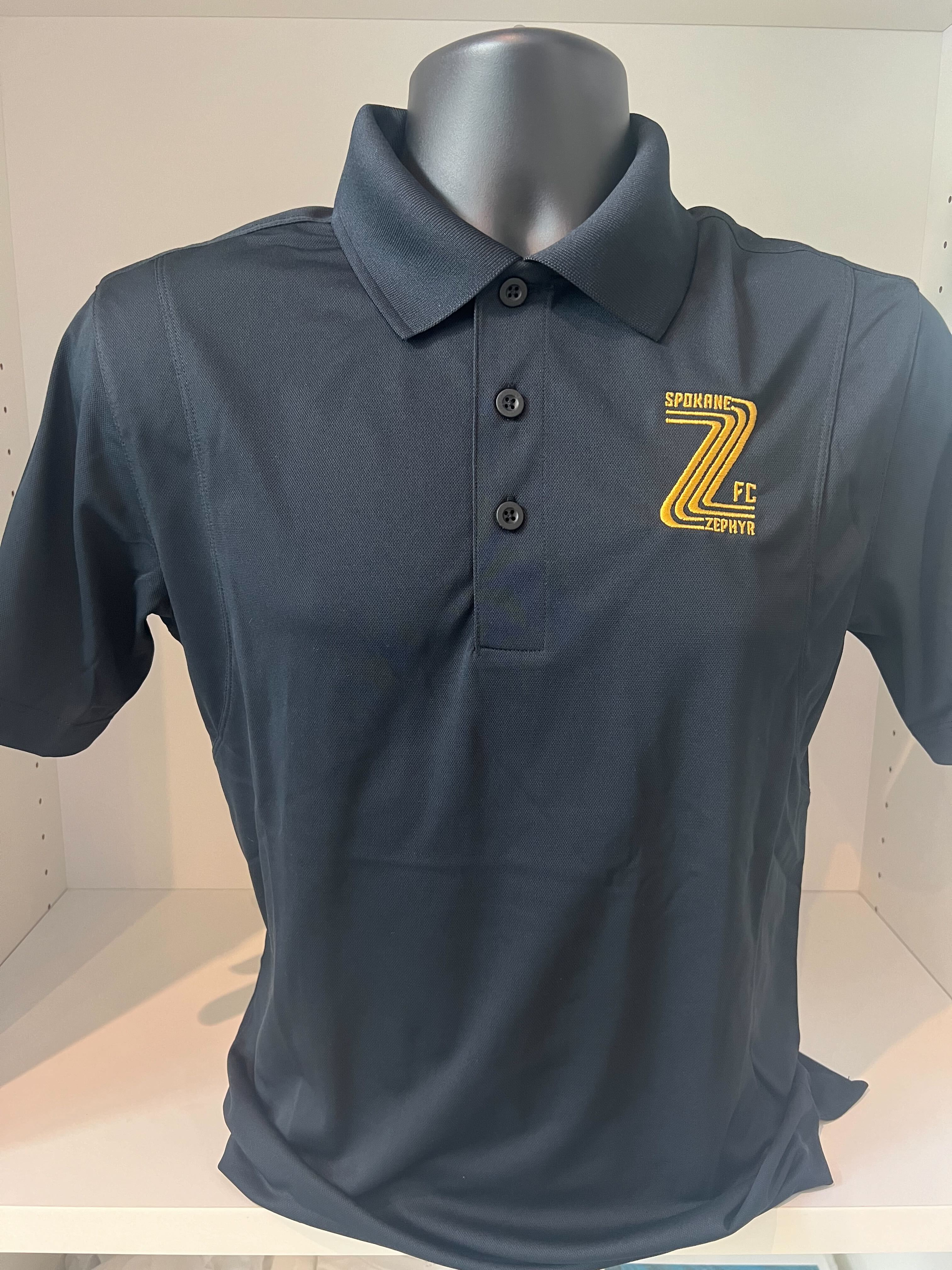 Zephyr FC Black Polo Shirt – Shop USL Spokane
