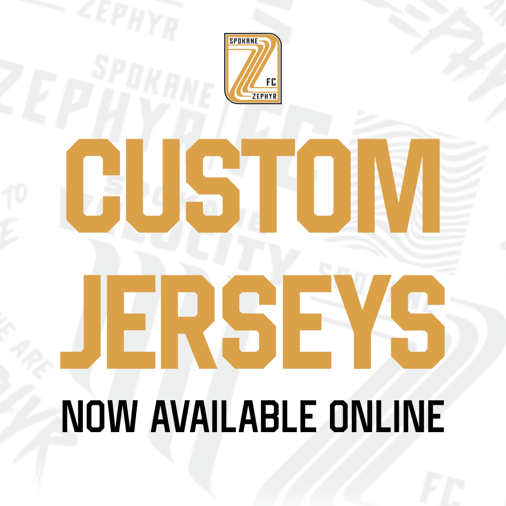 Zephyr Jersey Customization – Shop USL Spokane
